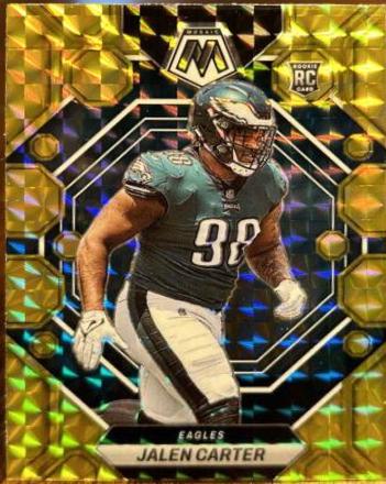 Jalen Carter [Reactive Yellow] #328 Prices [Rookie] | 2023 Panini ...