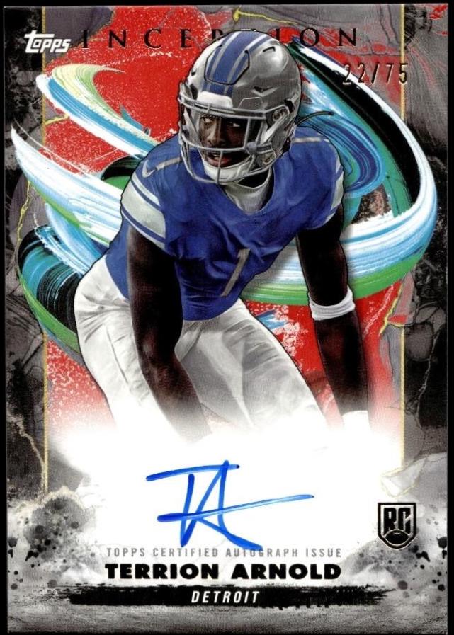 Terrion Arnold [Red] #RA-TA Prices | 2024 Topps Inception Rookie ...