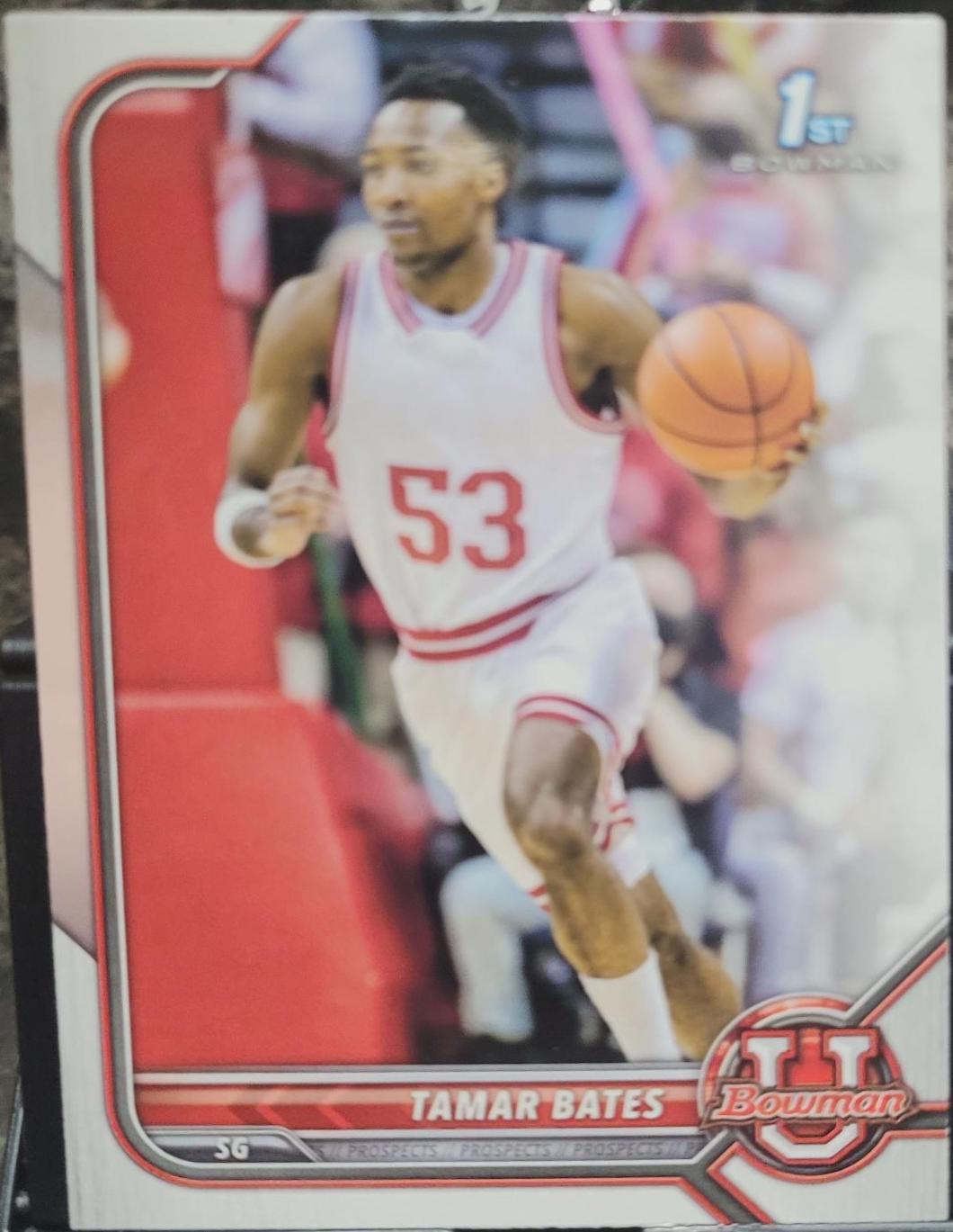 Tamar Bates #39 Prices | 2021 Bowman University | Basketball Cards