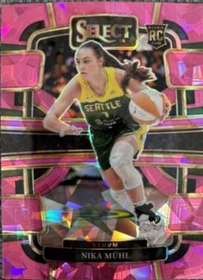 Nika Muhl [Pink Ice Prizm] #27 Prices | 2024 Panini Select WNBA ...