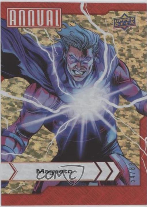 Magneto [Gold Linearity] #52 Prices | Marvel 2022 Upper Deck Annual ...