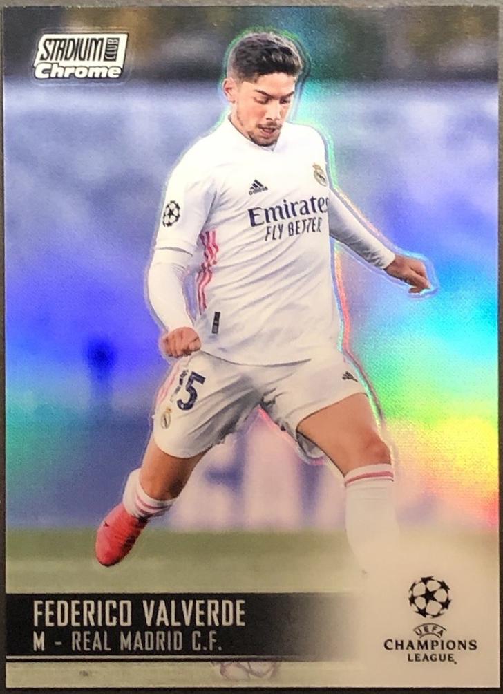 Federico Valverde [Refractor] #87 Prices | 2020 Stadium Club Chrome ...