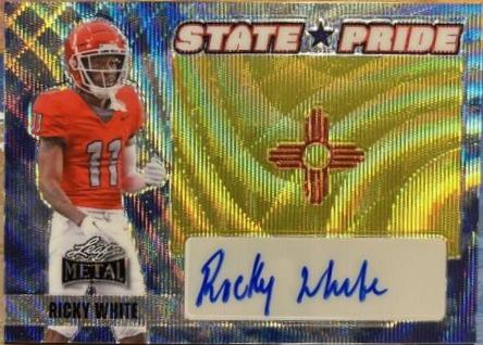 Ricky White [Sky Wave] #SP-RW1 Prices | 2024 Leaf Metal State Pride ...