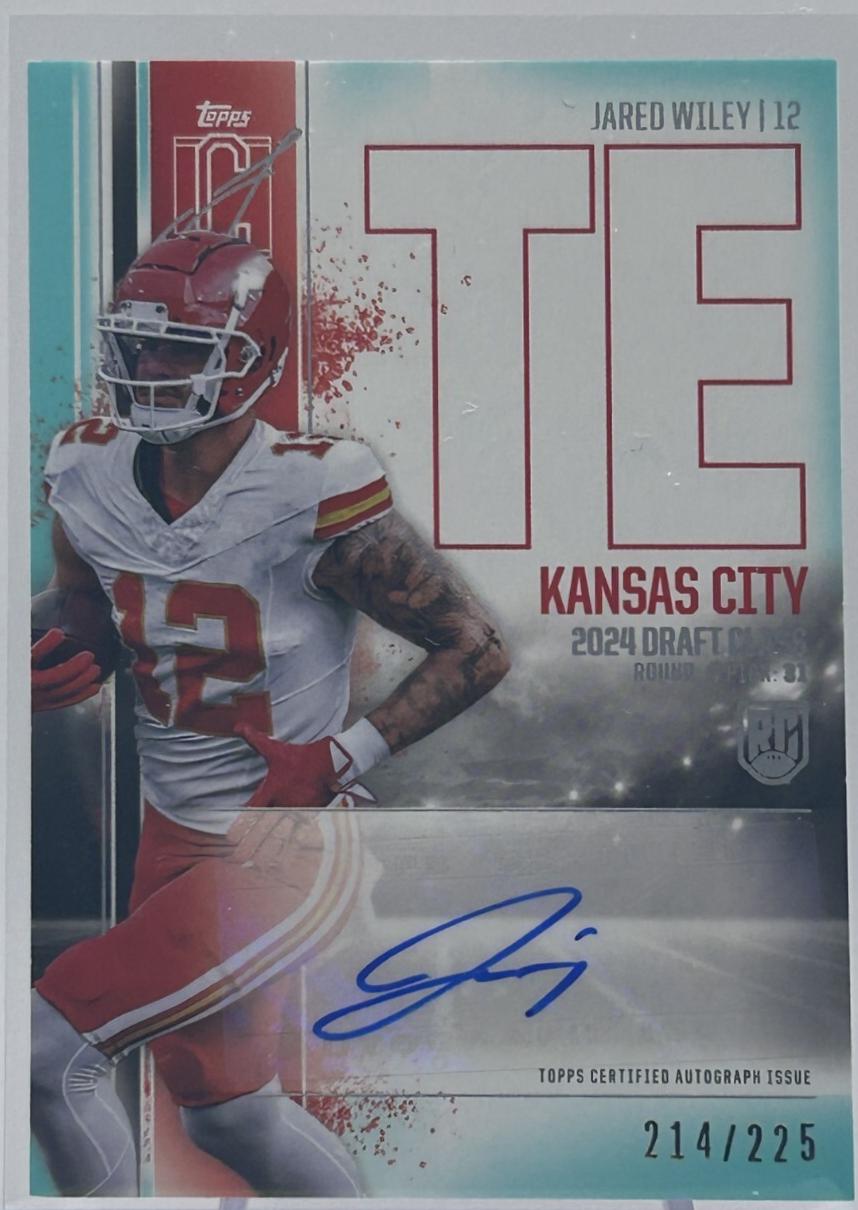 Jared Wiley [Teal] #RCA-JW Prices | 2024 Topps Signature Class Rookies ...