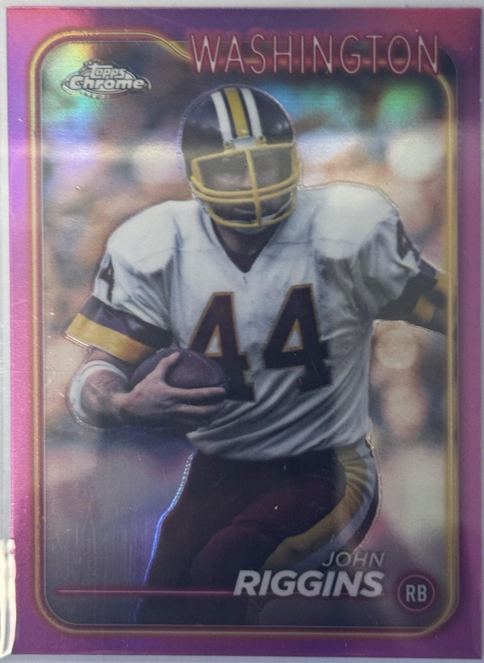 John Riggins [Magenta Refractor] #194 Prices | 2024 Topps Chrome ...