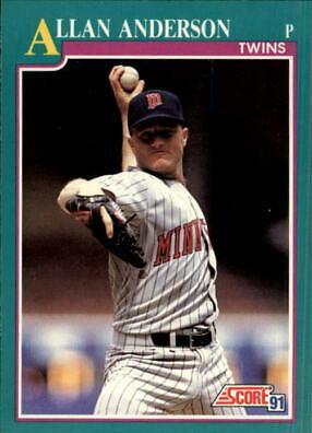 Allan Anderson #135 Prices | 1991 Score | Baseball Cards