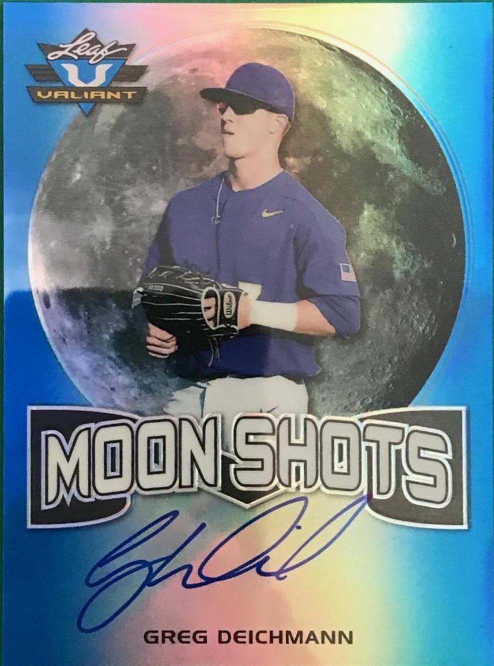 Greg Deichmann [Blue] #BA-GD1 Prices | 2017 Leaf Valiant Autograph ...