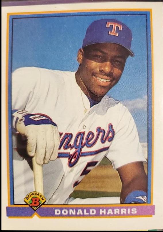 Donald Harris #269 Prices [Rookie] | 1991 Bowman | Baseball Cards