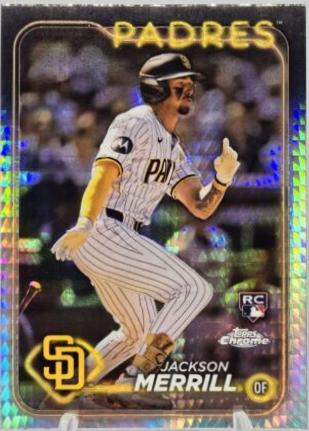 Jackson Merrill [Prism Refractor] #207 Prices | 2024 Topps Chrome ...
