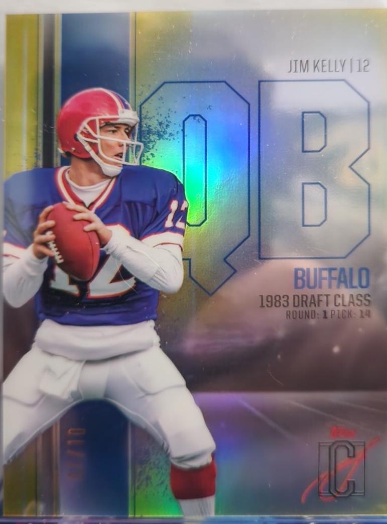 Jim Kelly [Gold] #BCV-4 Prices | 2024 Topps Signature Class Veteran ...