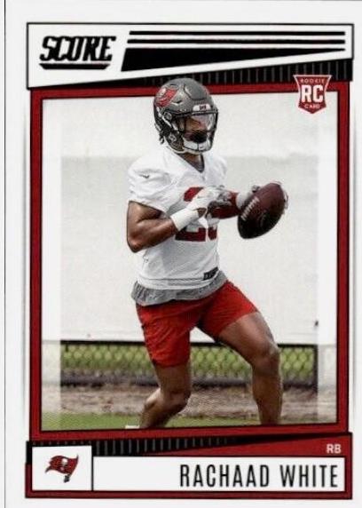 Rachaad White #341 Prices [Rookie] | 2022 Panini Score | Football Cards