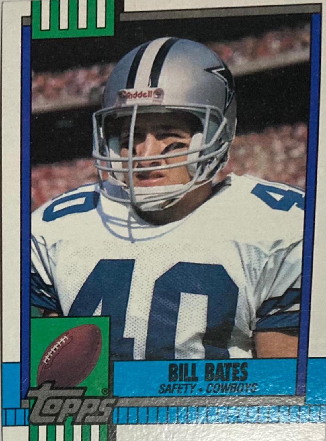Bill Bates #490 Prices | 1990 Topps | Football Cards