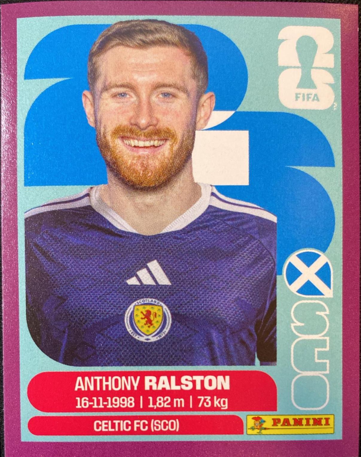 Anthony Ralston [Purple] #SCO9 Prices | 2026 Panini FIFA World Cup ...
