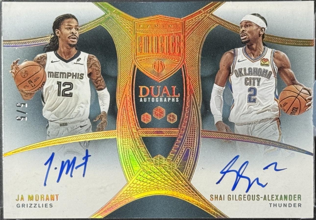 Ja Morant / Shai Gilgeous-Alexander #28 Prices | 2024 Panini Eminence ...