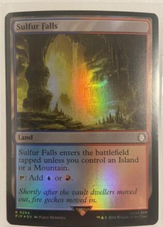 Sulfur Falls [Foil] #294 Prices | Magic Fallout | Magic Cards