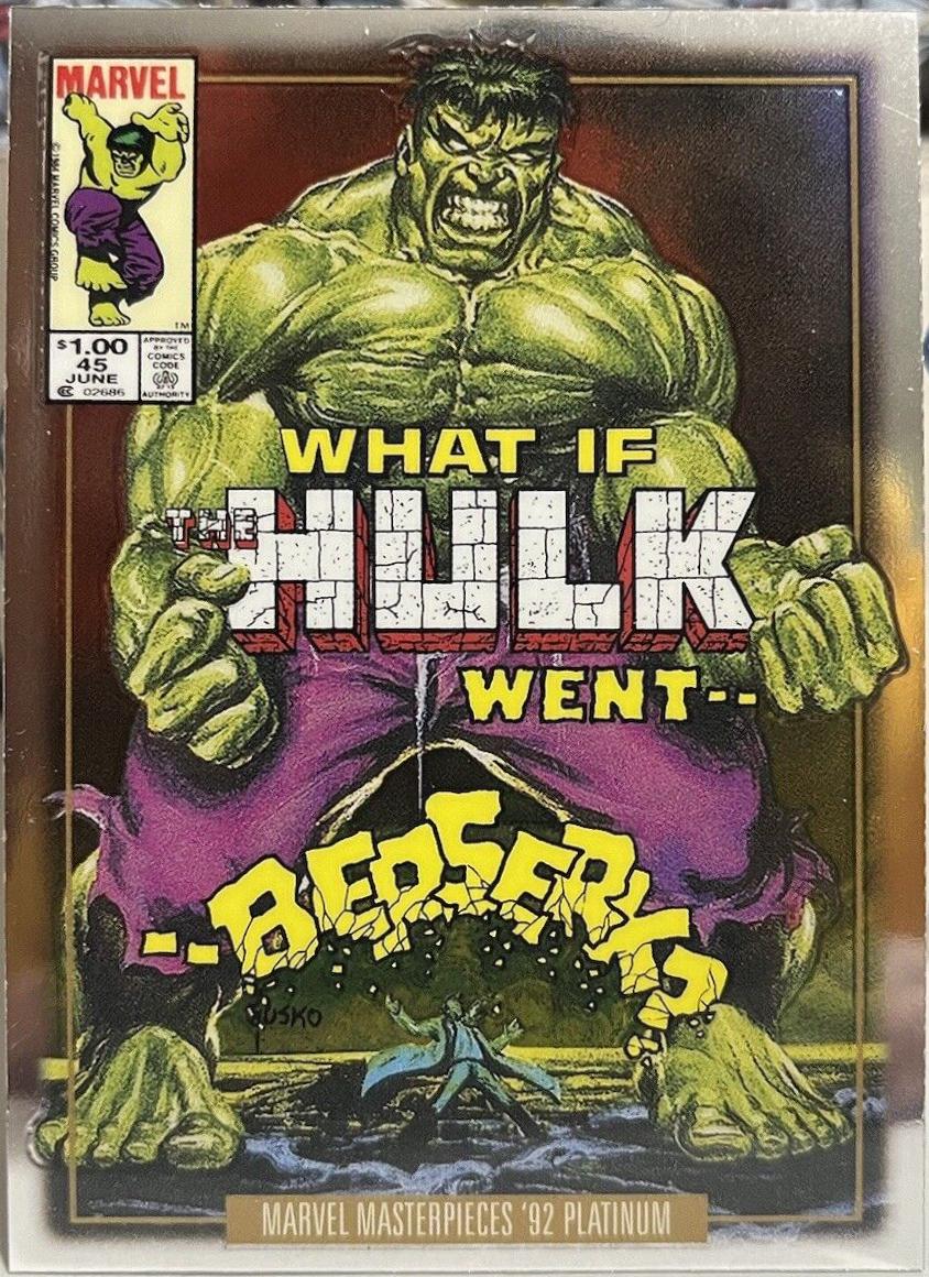 Hulk [Variant] #32-V Prices | Marvel 2024 SkyBox Masterpieces ’92 ...