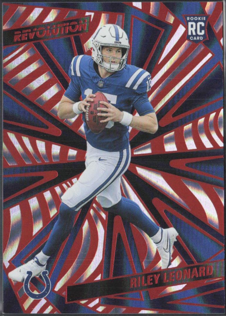 Riley Leonard [Sunburst] #237 Prices | 2025 Panini Revolution ...