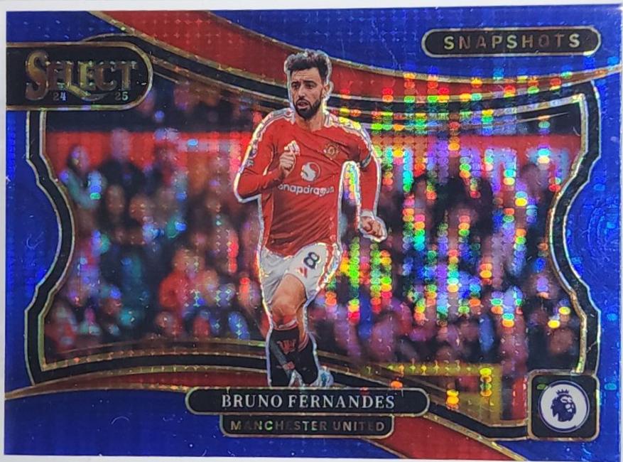 Bruno Fernandes [Blue Pulsar] #20 Prices | 2024 Panini Select Premier ...