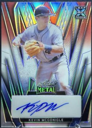 Kevin McGonigle [Red White Blue Prismatic] #BA-KMG Prices | 2024 Leaf ...
