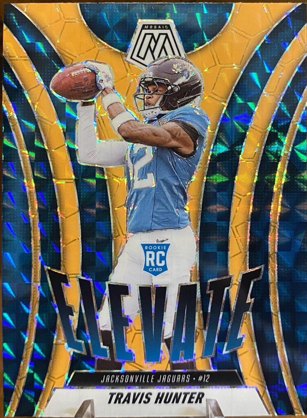 Travis Hunter [Mosaic Orange Fluorescent] #1 Prices [Rookie] | 2025 ...