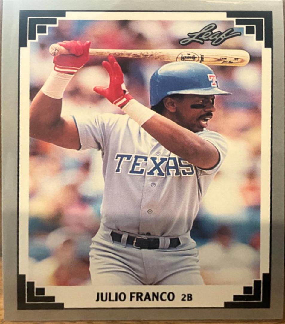 Julio Franco #228 Prices | 1991 Leaf | Baseball Cards