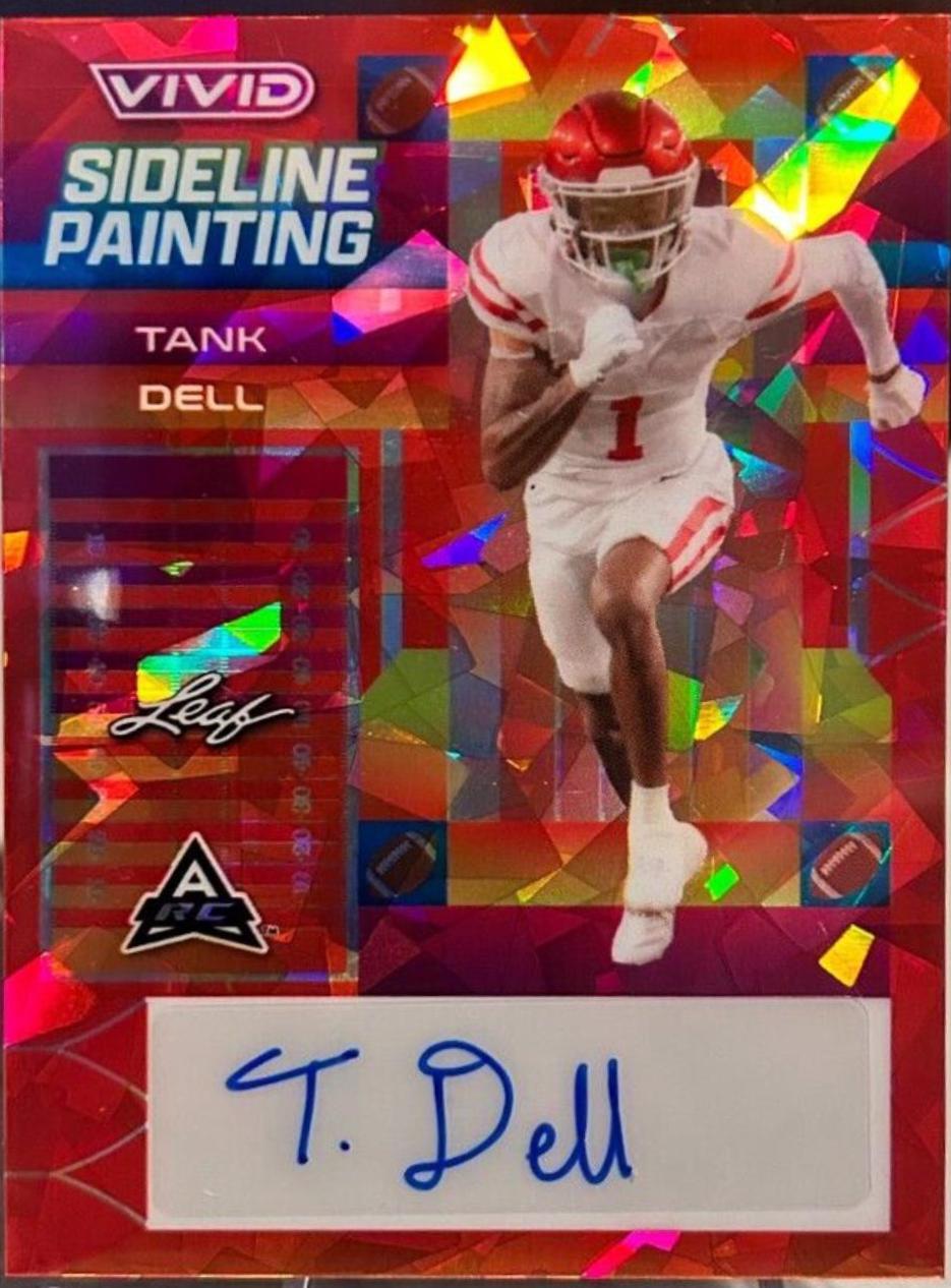 Tank Dell [Crystal Red] #SP-TD1 Prices | 2023 Leaf Vivid Autographs ...