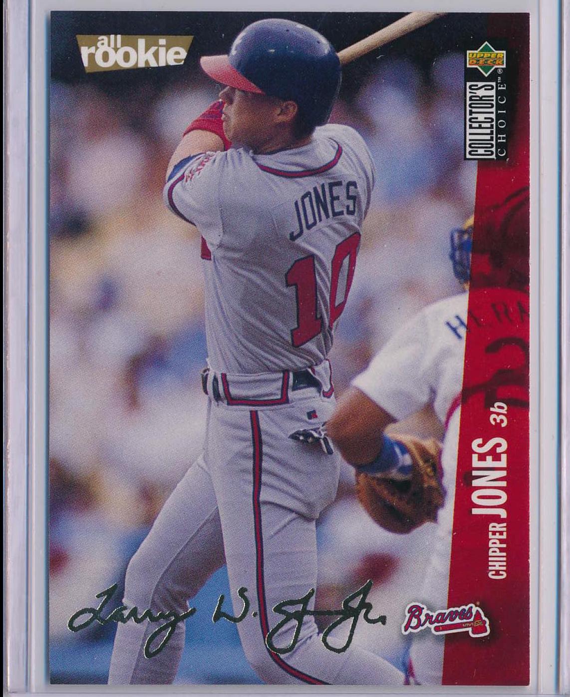 Chipper Jones [Gold Signature] #42 Prices | 1996 Collector's Choice ...