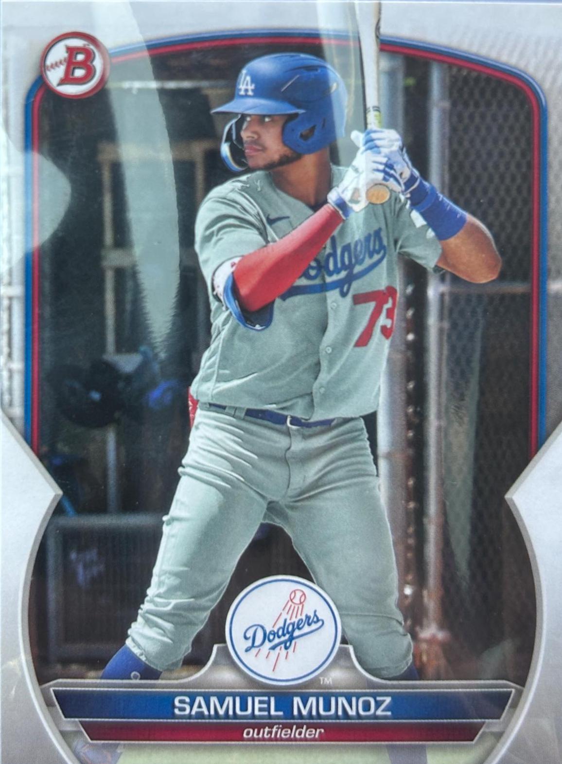 Samuel Munoz #BP-80 Prices | 2023 Bowman Paper Prospects | Baseball Cards