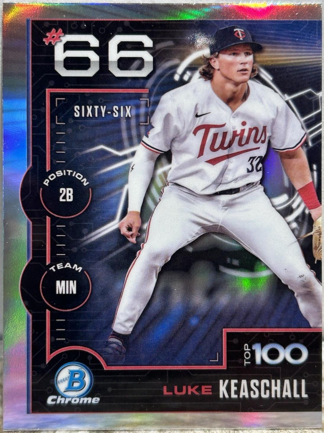 Luke Keaschall #BTP-66 Prices | 2025 Bowman Scouts Top 100 | Baseball Cards
