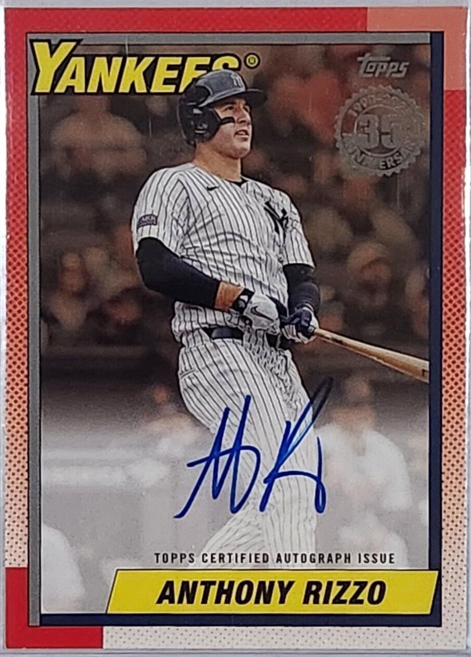 Anthony Rizzo [Gold] #90A-AR Prices | 2025 Topps 1990 Autograph ...