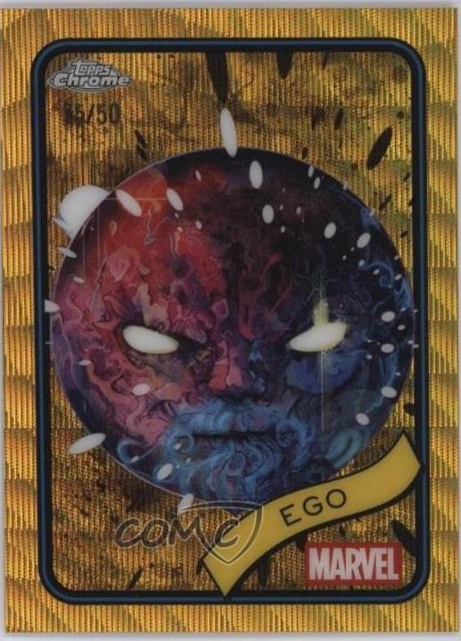 Ego [Gold Wave] #55 Prices | Marvel 2025 Topps Chrome | Marvel Cards