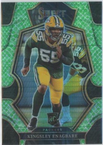 Kingsley Enagbare [Dragon Scale] #138 Prices | 2022 Panini Select ...
