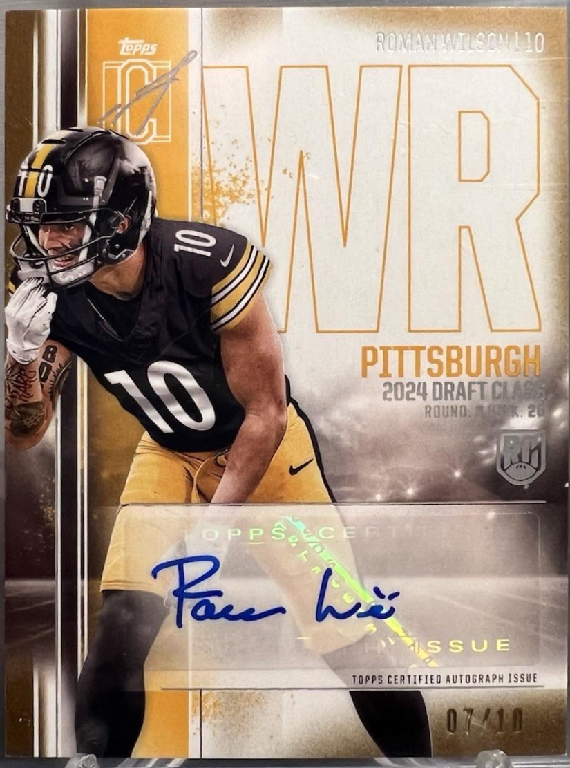 Roman Wilson [Gold] #RCA-RW Prices | 2024 Topps Signature Class Rookies ...