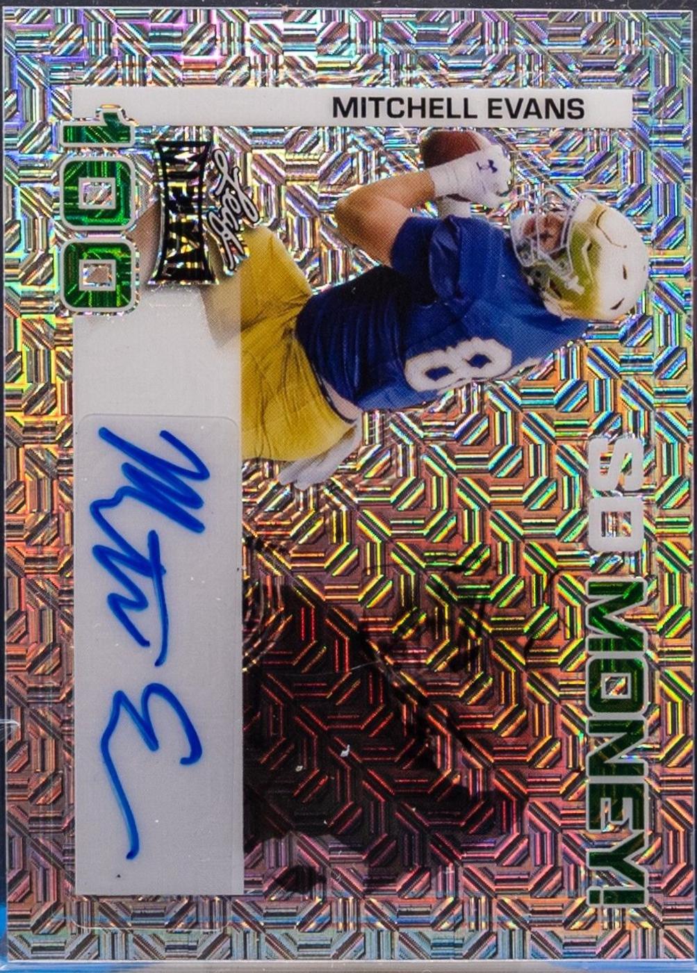 Mitchell Evans [Silver Mojo] #SM-ME1 Prices | 2024 Leaf Metal So Money ...