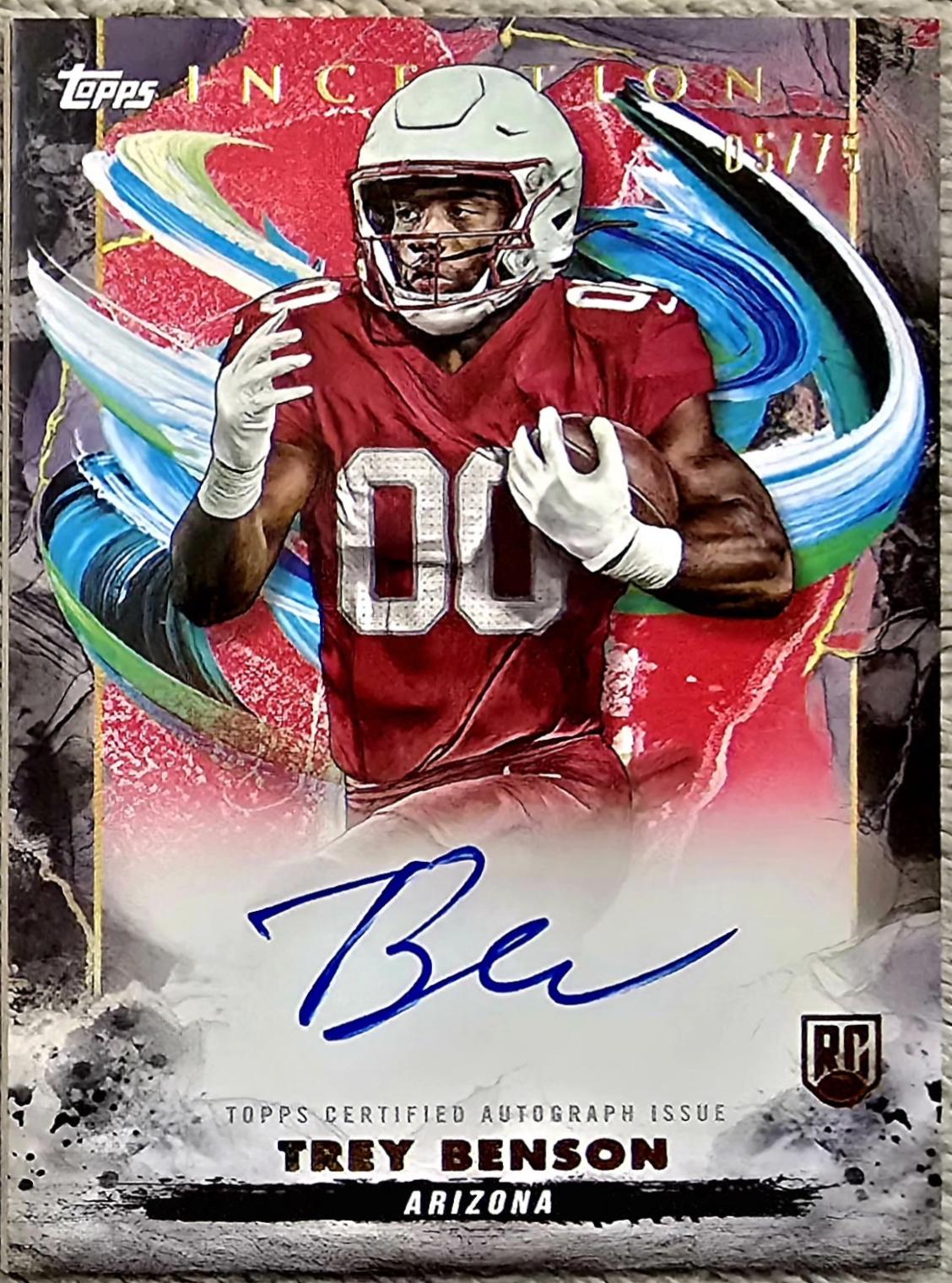 Trey Benson [Magenta] #RA-TB Prices | 2024 Topps Inception Rookie ...