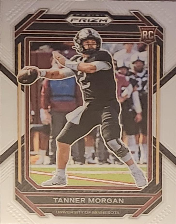 Tanner Morgan #113 Prices [Rookie] | 2023 Panini Prizm Draft Picks ...