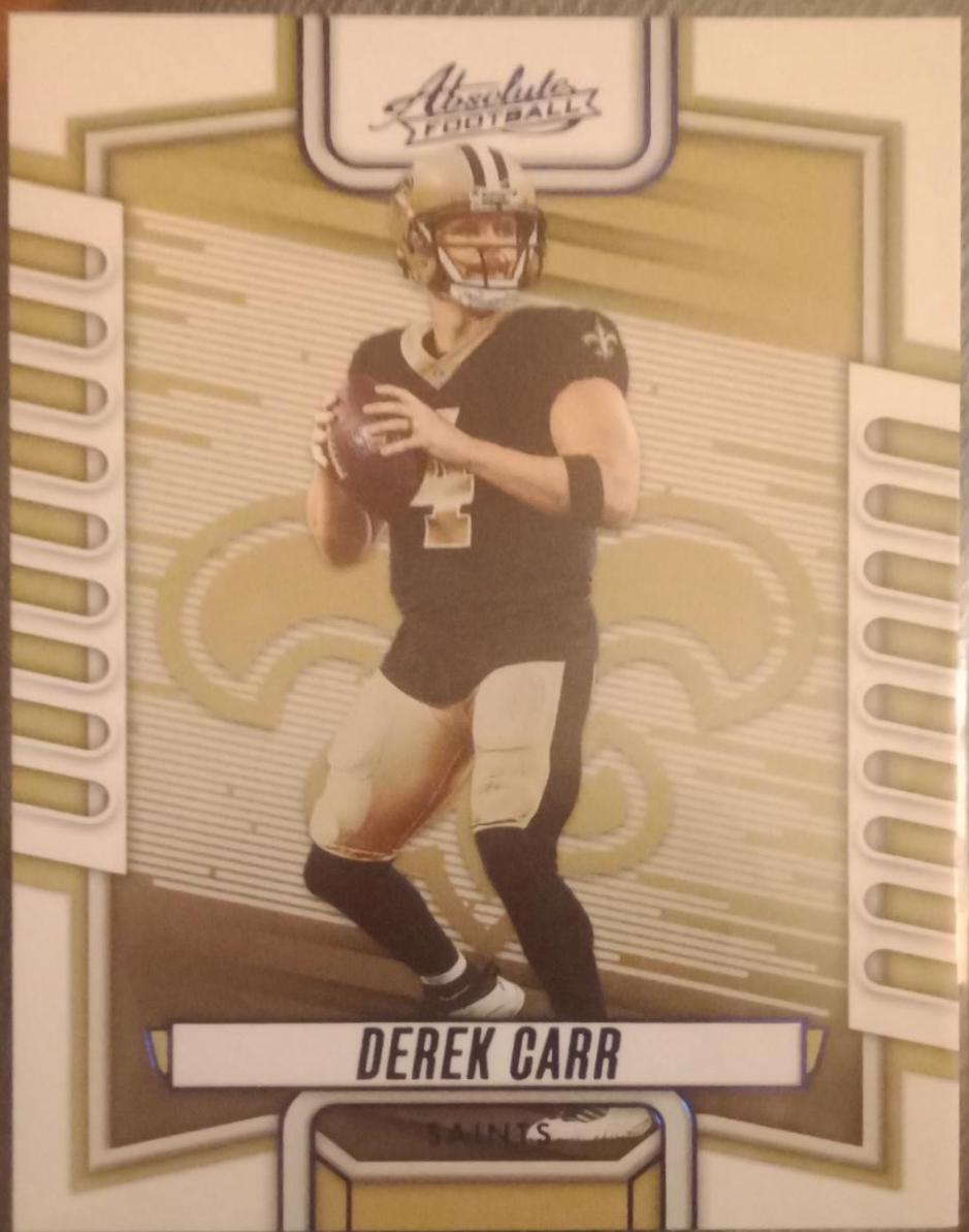 Derek Carr [Blue] #22 Prices | 2023 Panini Absolute | Football Cards