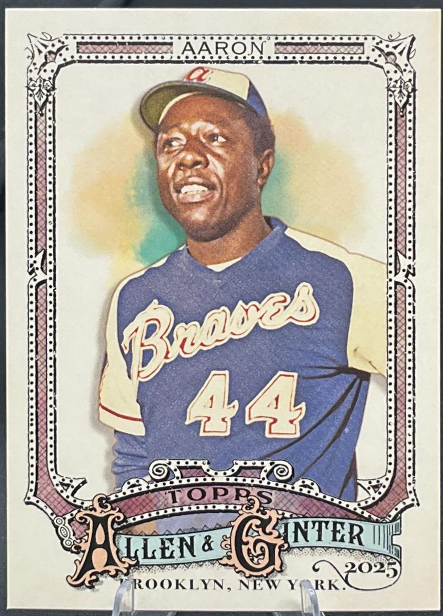Hank Aaron #13 Prices | 2025 Topps Allen and Ginter | Baseball Cards