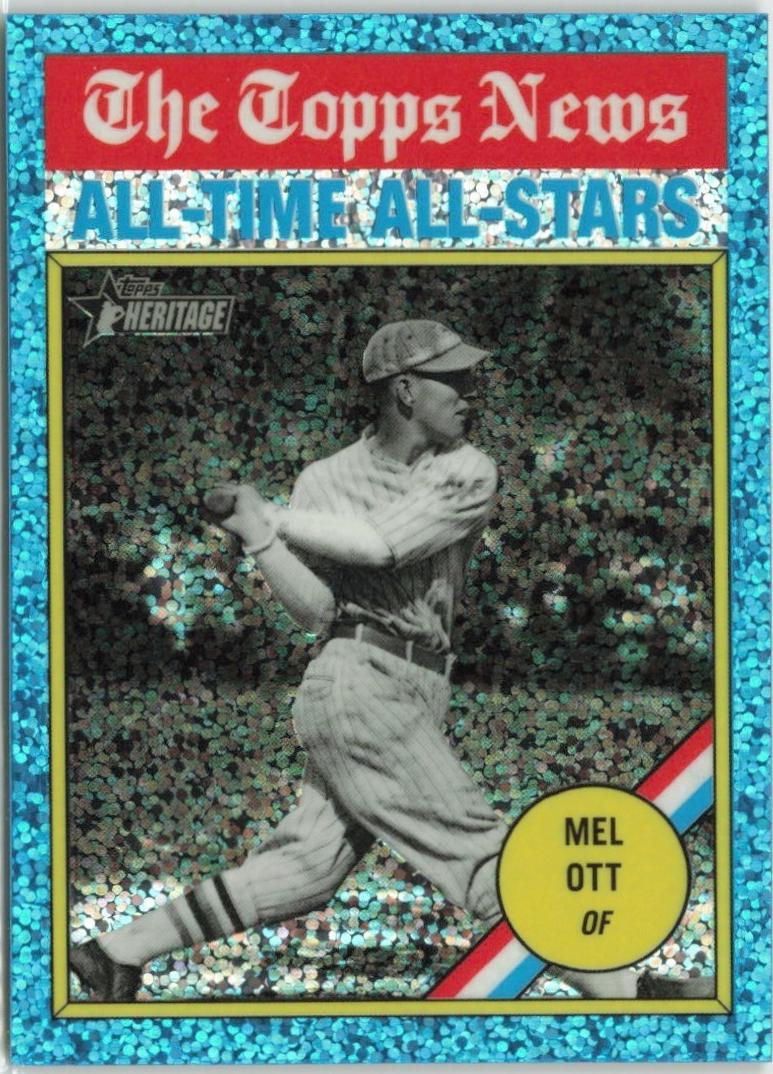 Mel Ott [Light Blue Sparkle Variation] #348 Prices | 2025 Topps ...