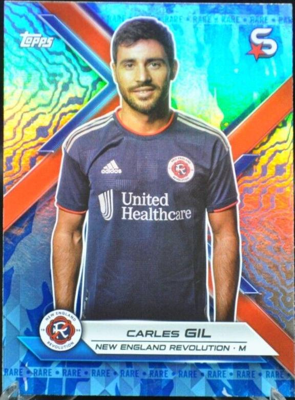 Carles Gil [Rare Ice Spot] #17 Prices | 2024 Topps Superstars MLS ...