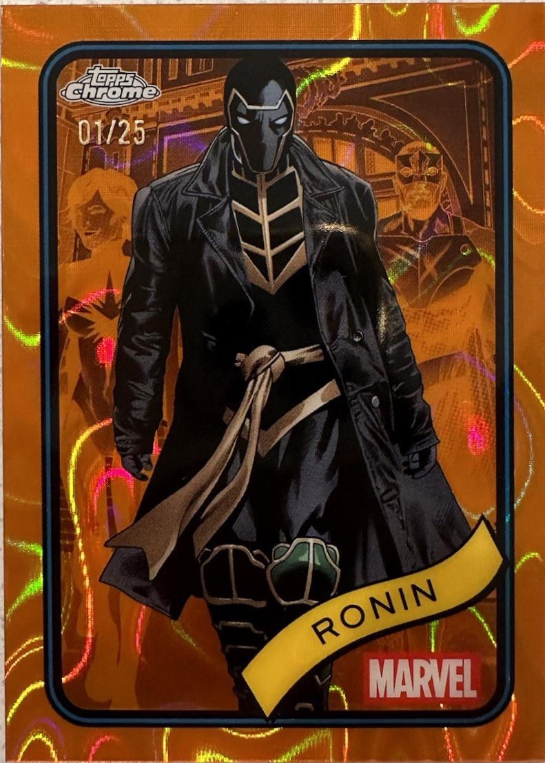 Ronin [Orange] #4 Prices | Marvel 2025 Topps Chrome | Marvel Cards