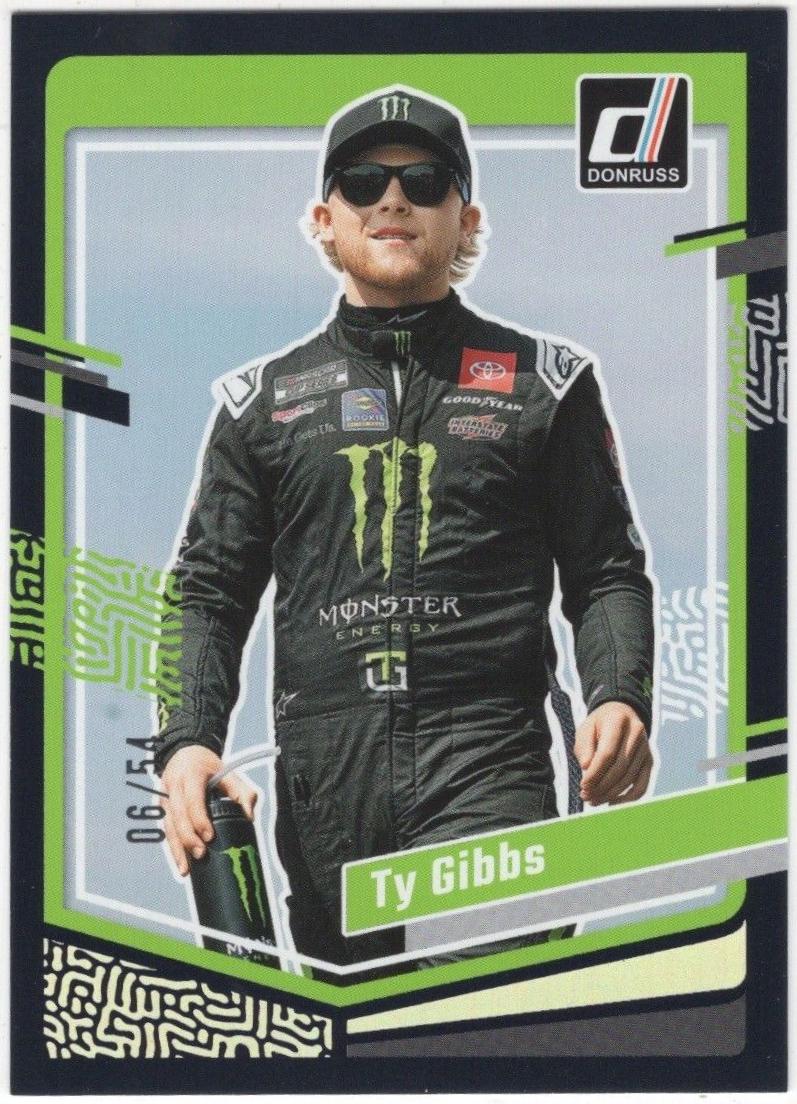 Ty Gibbs [Numbers] #20 Prices | 2024 Donruss NASCAR | F1 & NASCAR ...