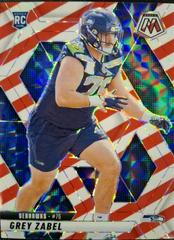 Grey Zabel [Mosaic Red White Stripe] #328 Prices | 2025 Panini Mosaic ...