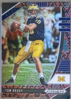 Tom Brady [Snakeskin Prizm] #97 Prices | 2020 Panini Prizm Draft Picks ...