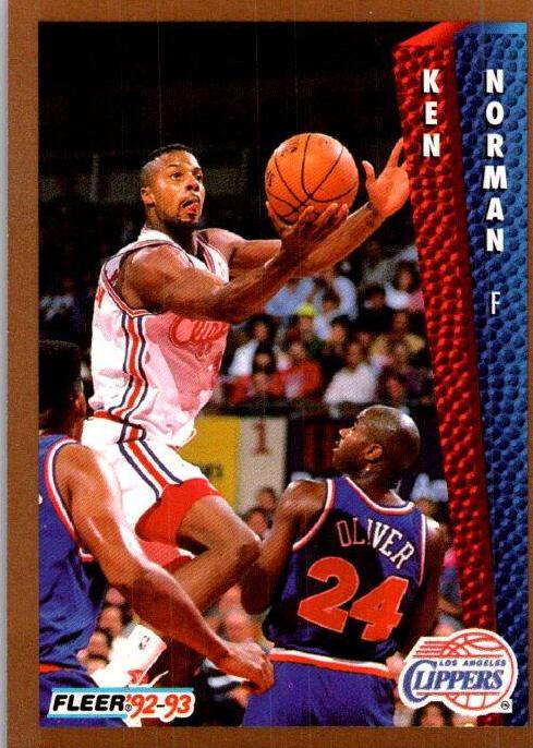 Ken Norman #102 Prices | 1992 Fleer | Basketball Cards