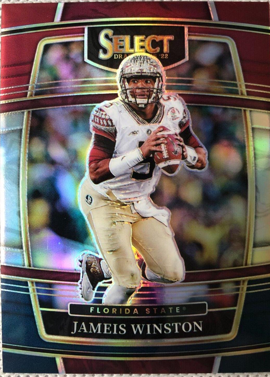 Jameis Winston [Tri Color] #98 Prices | 2022 Panini Select Draft Picks ...