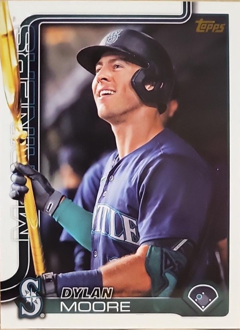 Dylan Moore [Golden Mirror Image Variation] #105 Prices | 2025 Topps ...