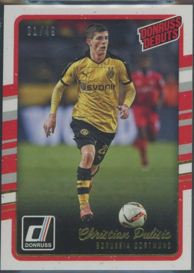 Christian Pulisic [Canvas] #224 Prices | 2016 Panini Donruss | Soccer Cards