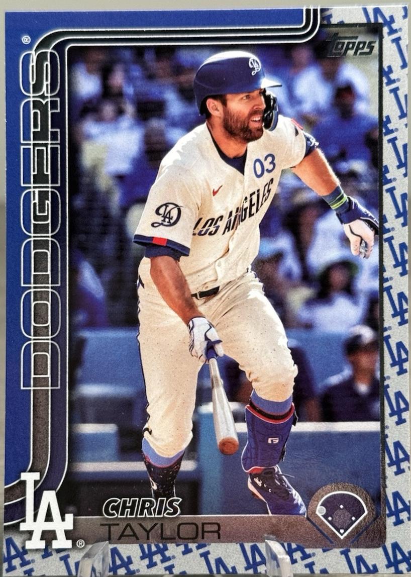 Chris Taylor [Dancing Dodgers Variation] #53 Prices | 2025 Topps ...