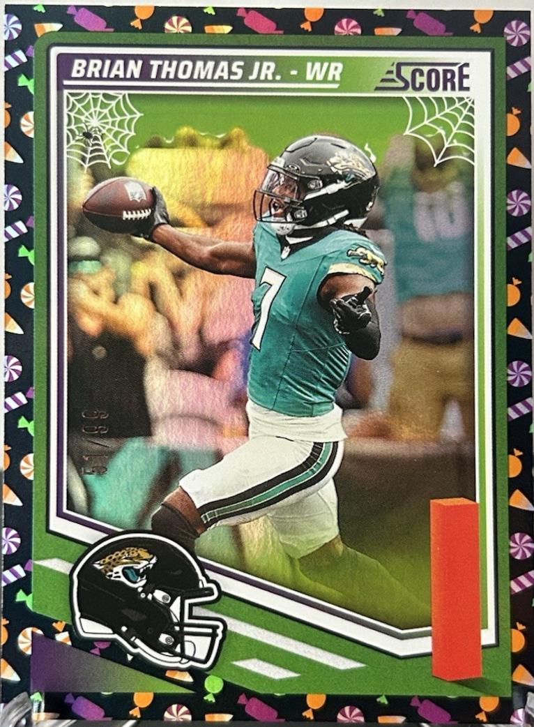 Brian Thomas Jr. [Candy] #16 Prices | 2025 Score-a-Treat | Football Cards
